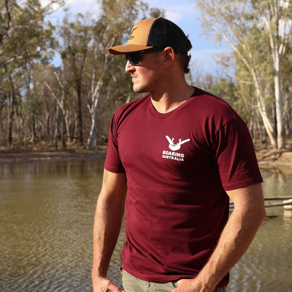 BURGUNDY BA LOGO – Boaring Australia